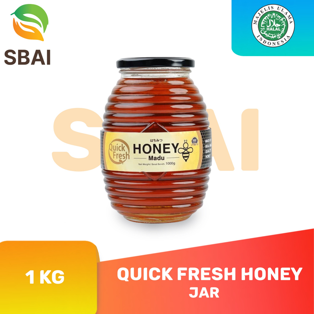 Jual Quick Fresh Madu Honey 1 kg Jar | Shopee Indonesia