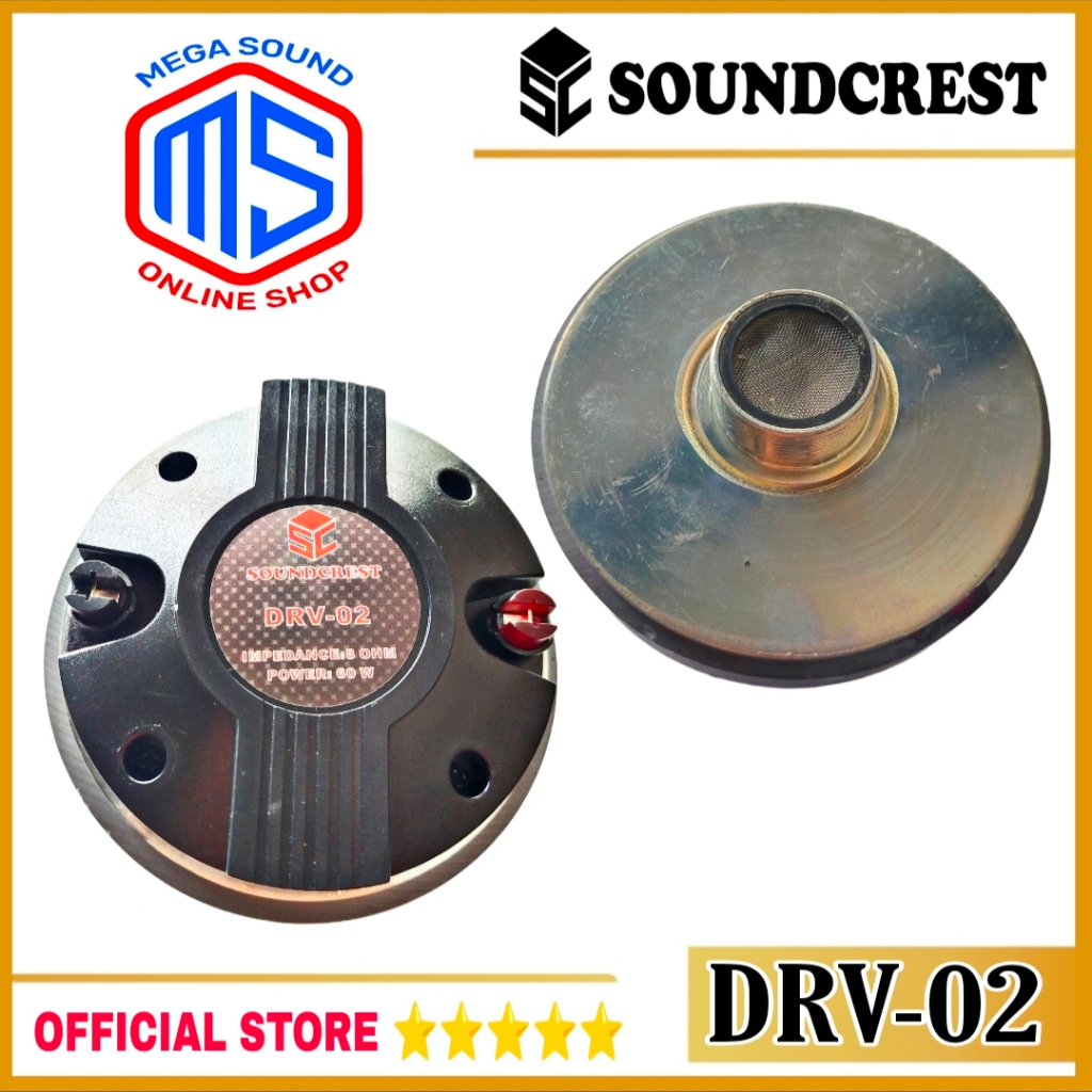 Jual Tweeter Driver Speaker Soundcrest DRV-02 60W | Shopee Indonesia