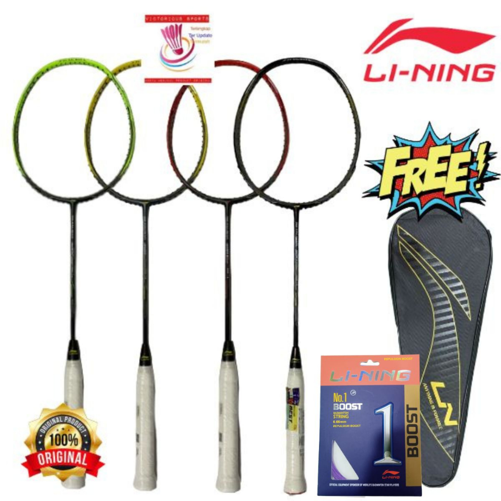 Jual RAKET BADMINTON LINING 3D CALIBAR 300 300 BOOST 300 COMBAT ...
