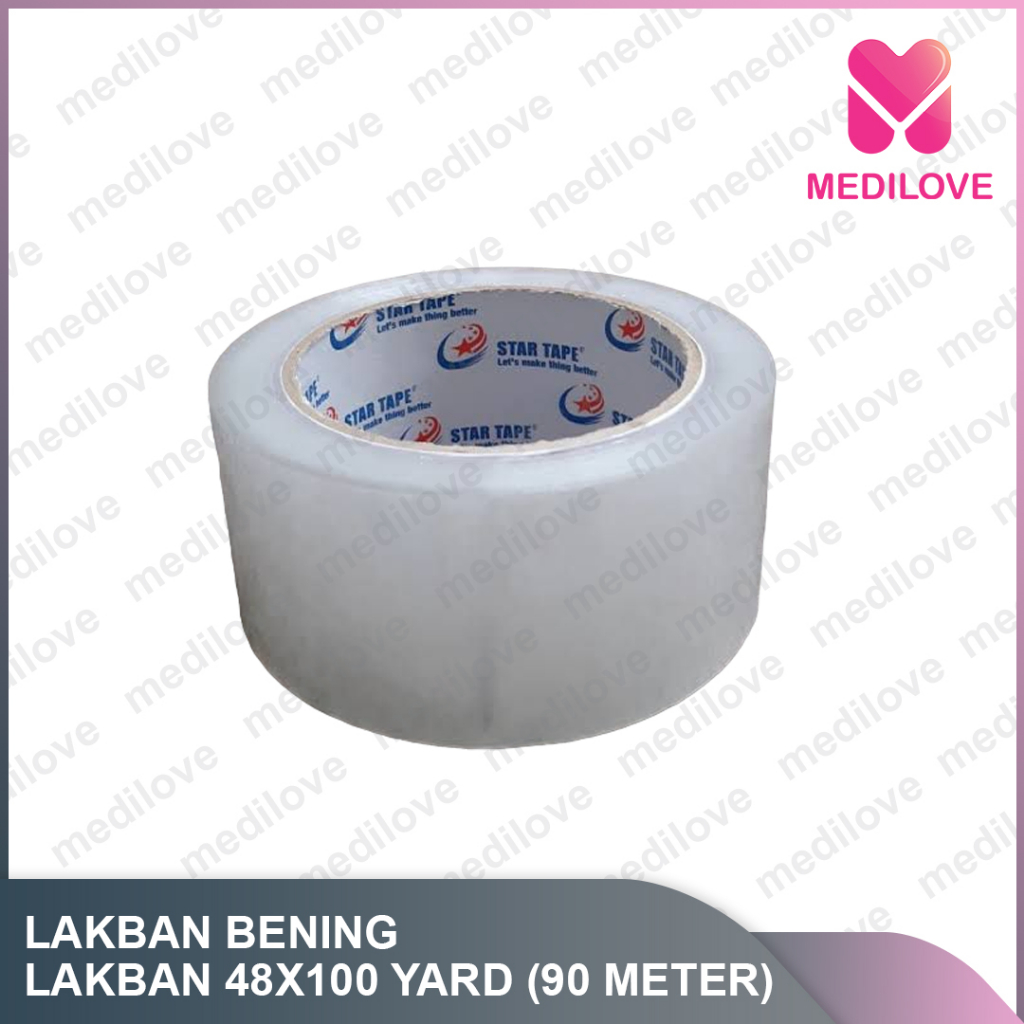 Jual LAKBAN 48X100Y (90 METER) SEVEN STAR / LAKBAN 48 X 100Y ASLI ...