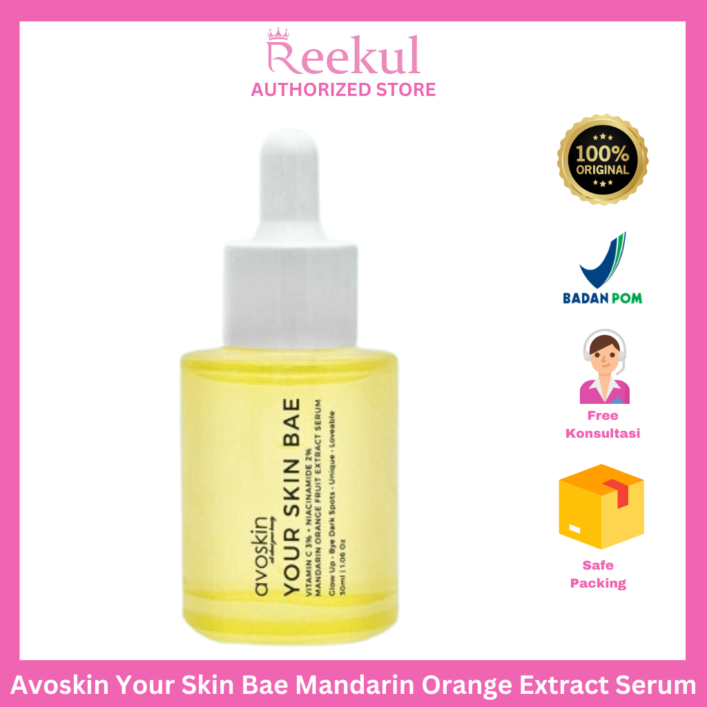 Jual Avoskin Your Skin Bae Vit C 3% + Niacinamide 2% + Mandarin Orange ...