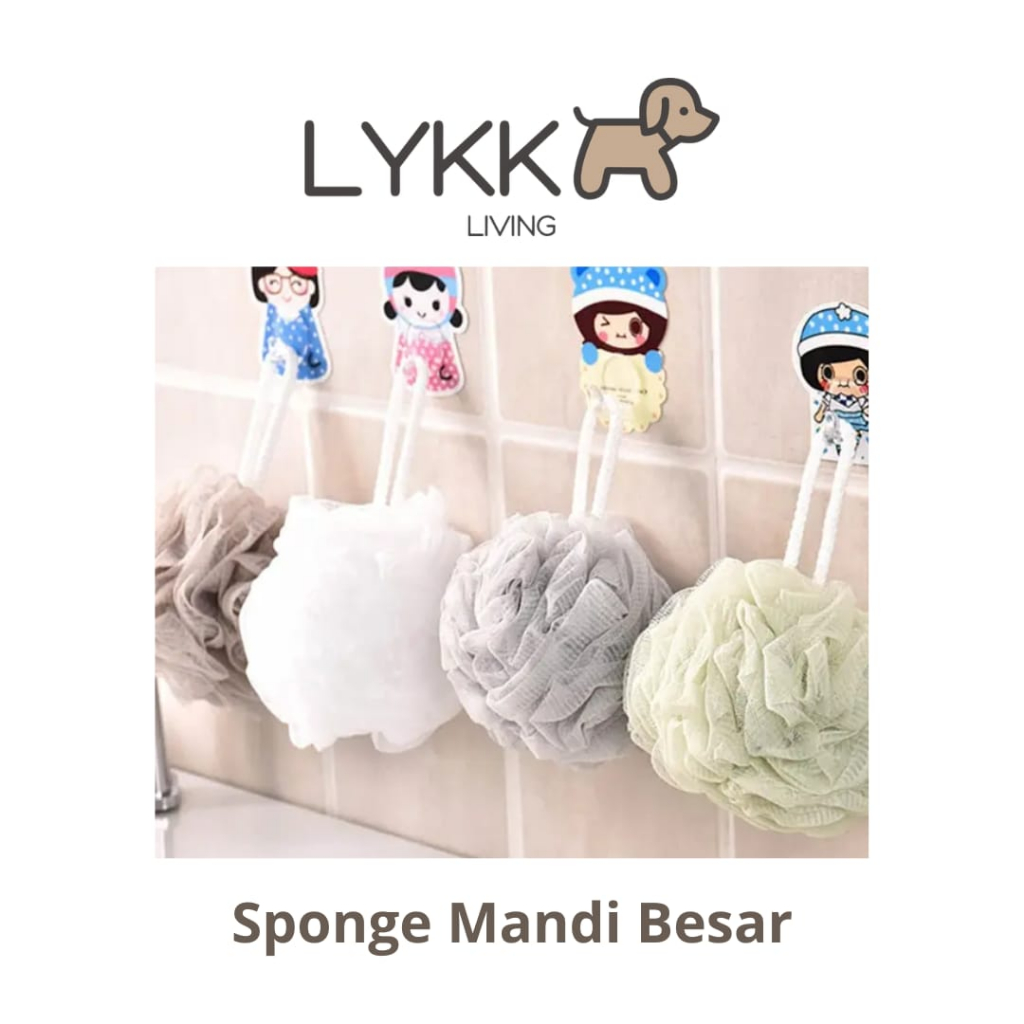 Jual Sponge Mandi Besar - Big Shower Puff - Sponge Mandi Spon Busa ...