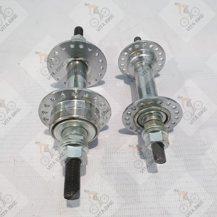 Jual Hub Bos Sepeda Depan Belakang Set Lubang 36H Hole Lurus Chrome CP ...