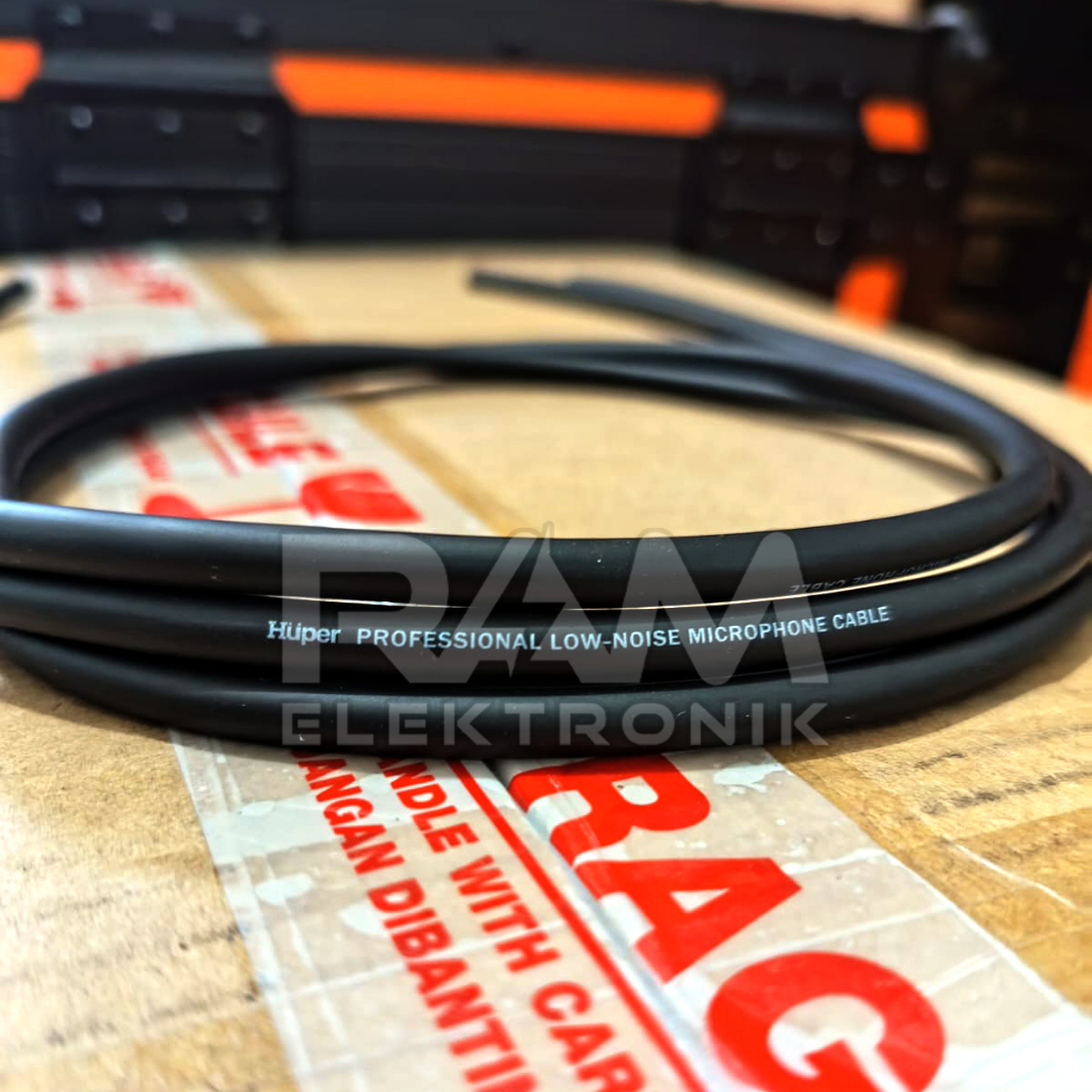 Jual Kabel Mic Microphone HUPER X1 / X-1 Harga Eceran Meteran 1-5 Meter ...