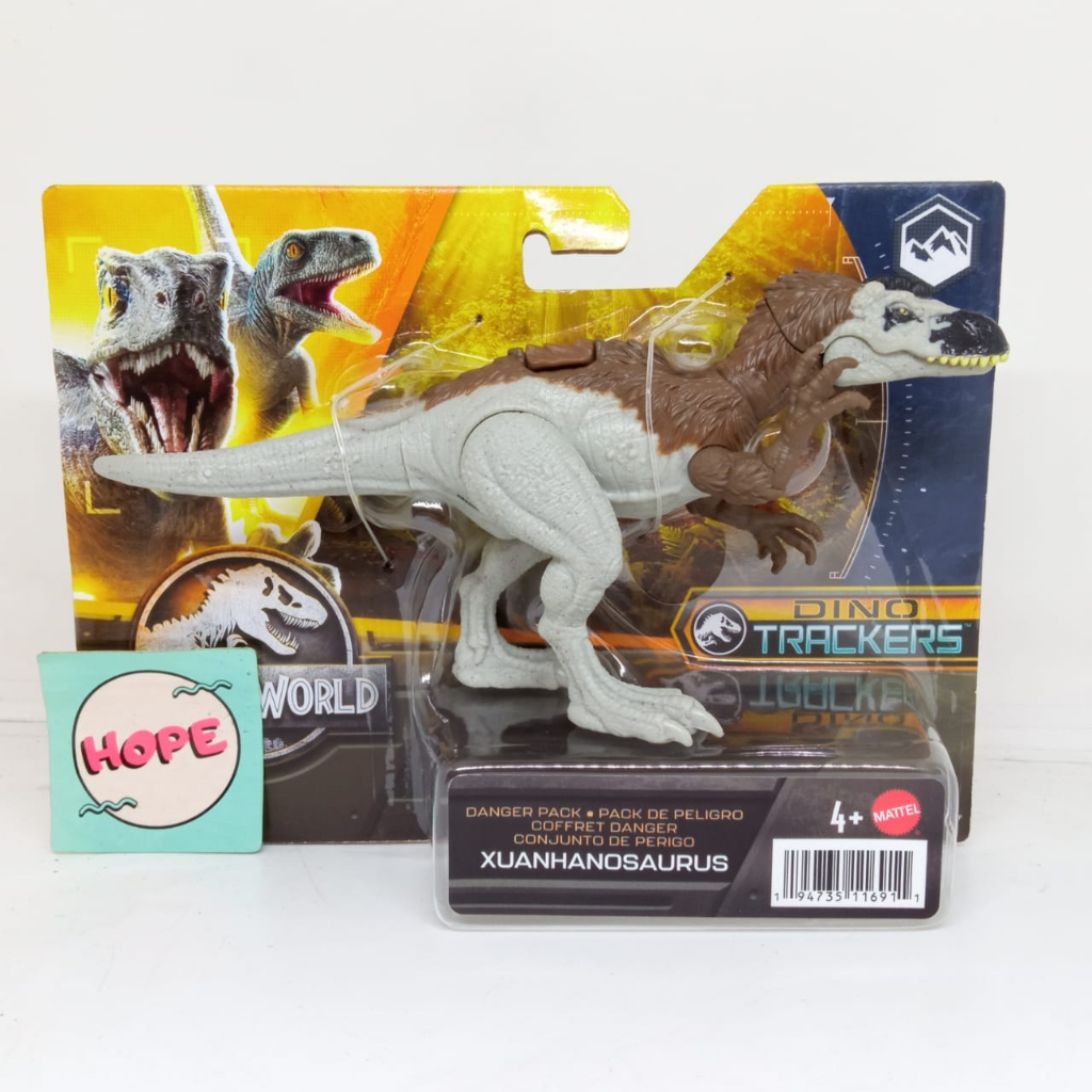 Jual Jurassic World Dino Trackers Danger Pack Xuanhanosaurus Original ...