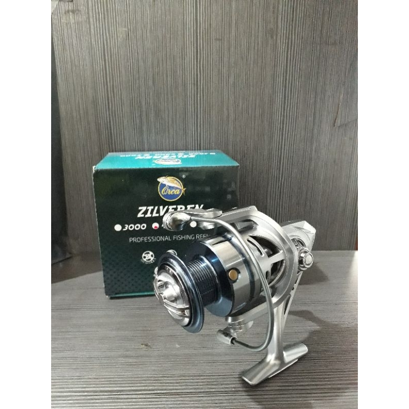 Jual reel orca zilveren 5000 | Shopee Indonesia