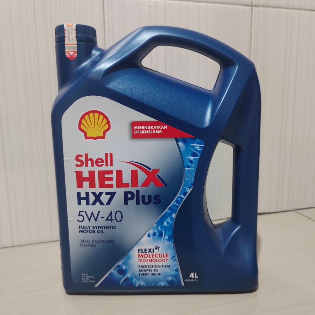 Jual Shell Helix HX7 5W - 40 API SN , SN PLUS , SP 4L ( Oli Mobil FULLY ...