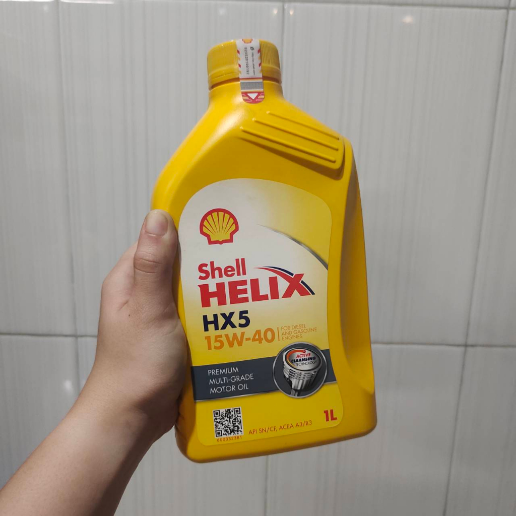 Jual Shell Helix HX5 15W - 40 API SN /CF 1L ( Oli Mobil PREMIUM MULTI ...