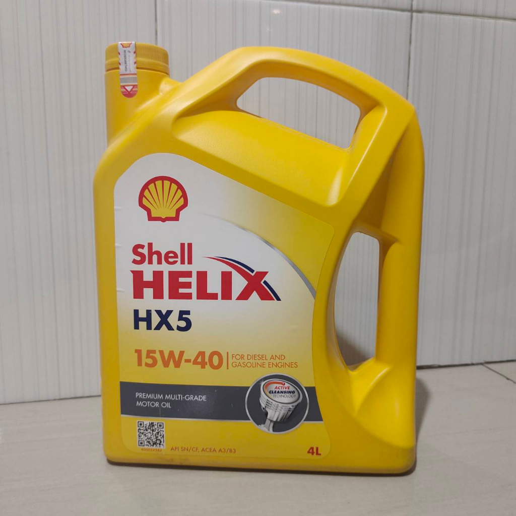 Jual Shell Helix HX5 15W - 40 API SN /CF 4L ( Oli Mobil PREMIUM MULTI ...