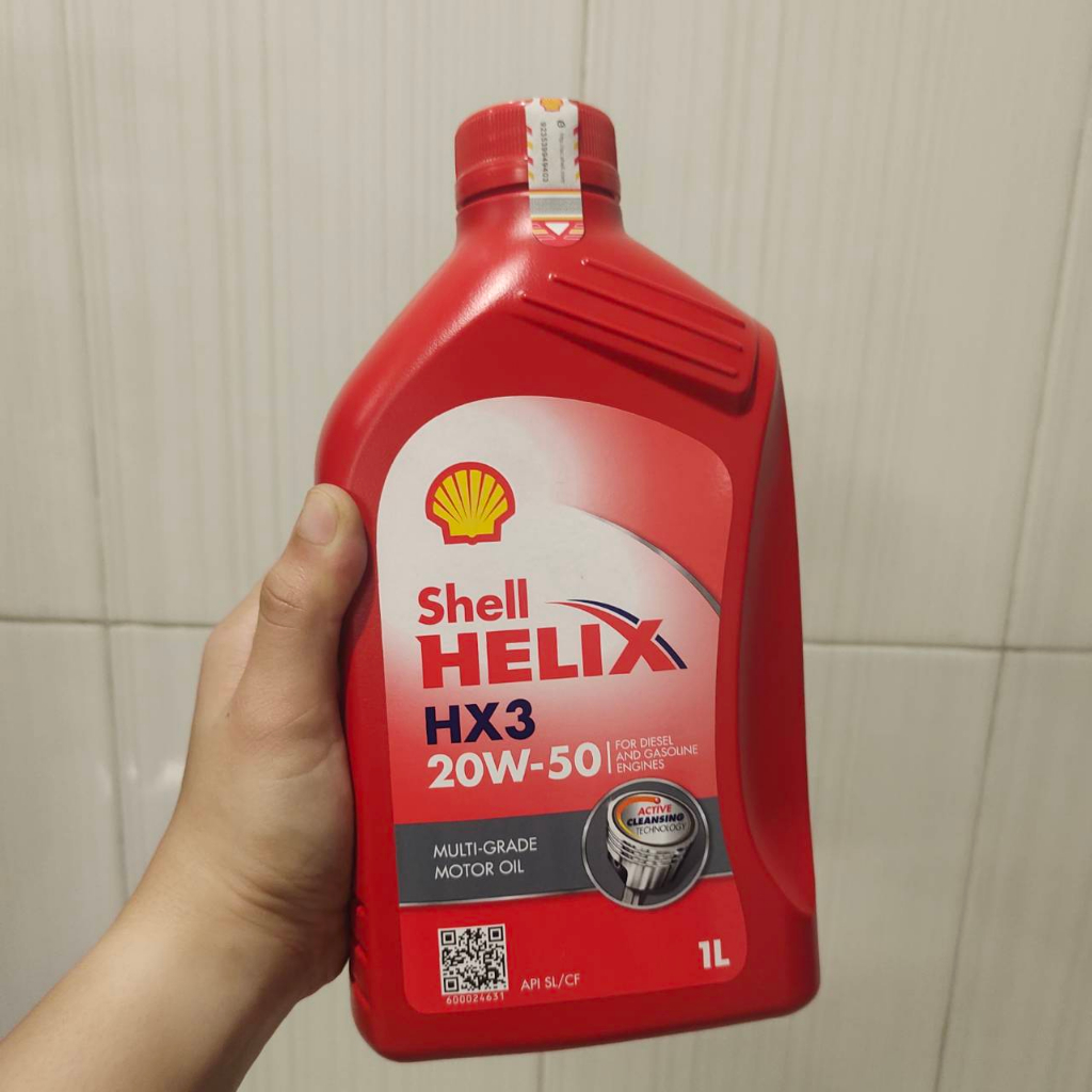 Jual Shell Helix HX3 20W - 50 API SL /CF 1L ( Oli Mobil MULTI-GRADE ...