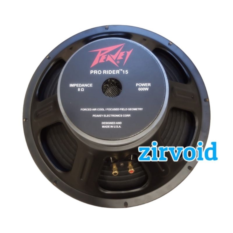 Jual PEAVEY PRO RIDER 15 INCH 600 WATT COMPONENT SPEAKER | Shopee Indonesia
