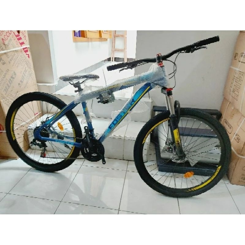 Jual Sepeda Gunung MTB Ukuran 24 dan 26 Inch MT FOSTER 5533 3x7 Speed Rem Cakram Disc Brake ...