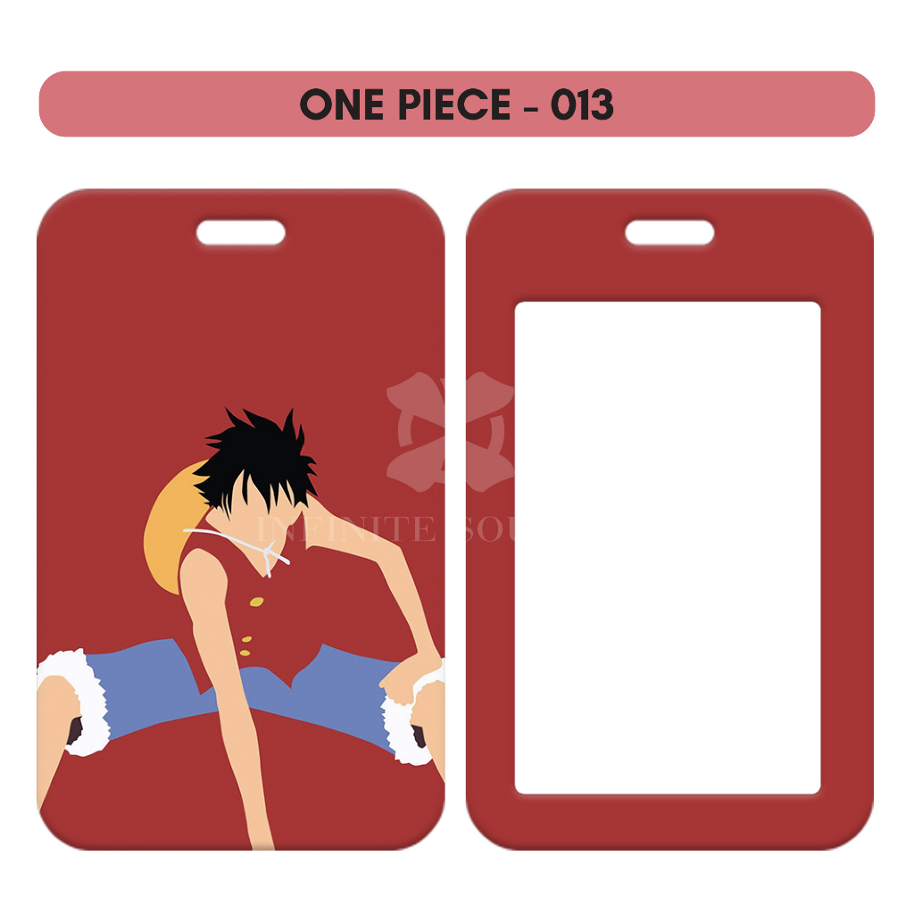 Jual (N009) Nametag One Piece Tanpa Tali / ID Card Straw Hat / Card ...
