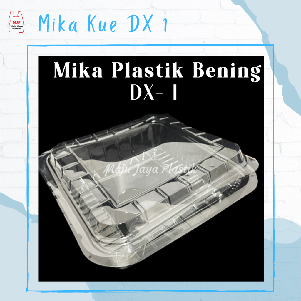Jual Mika DX-1 Mika Makanan dan Kue 23cm Mika JUMBO Mika Bolu Kotak ...