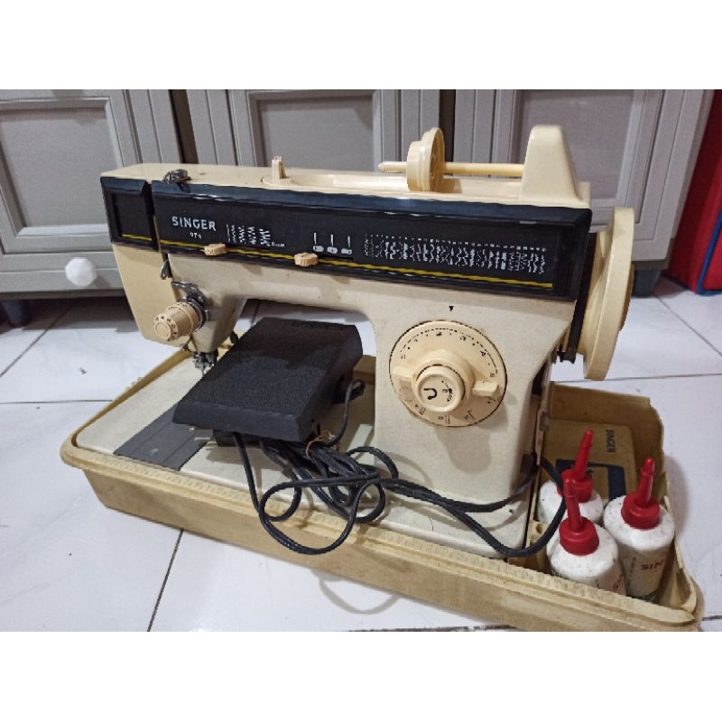 Jual MESIN JAHIT PORTABLE SINGER 974 FULL BESI | Shopee Indonesia