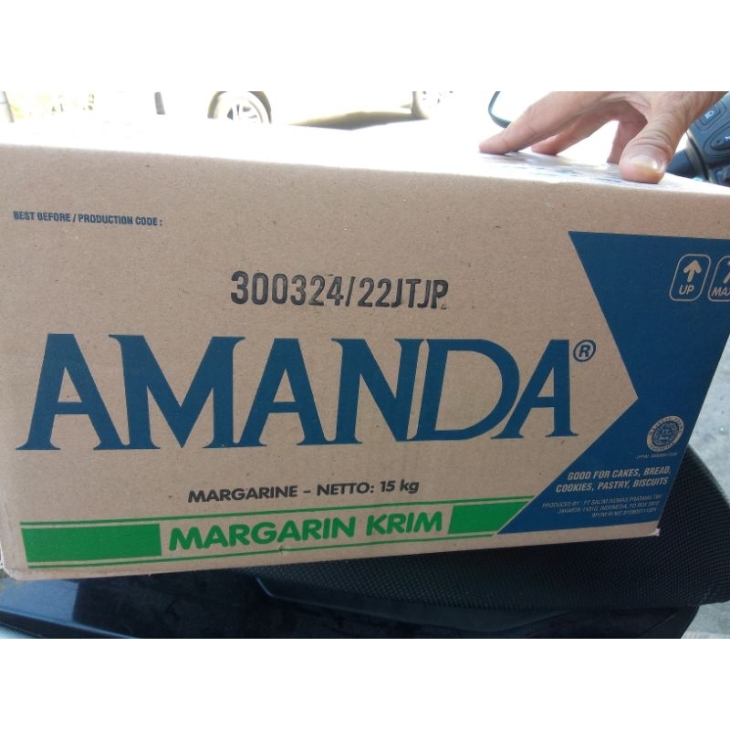 Jual Mentega Amanda Margarine 15 kg exp. 2024 | Shopee Indonesia