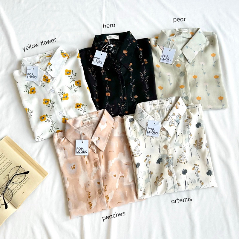 Jual PATTERN SHIRT II - pop.looks | kemeja motif bahan katun rayon ...