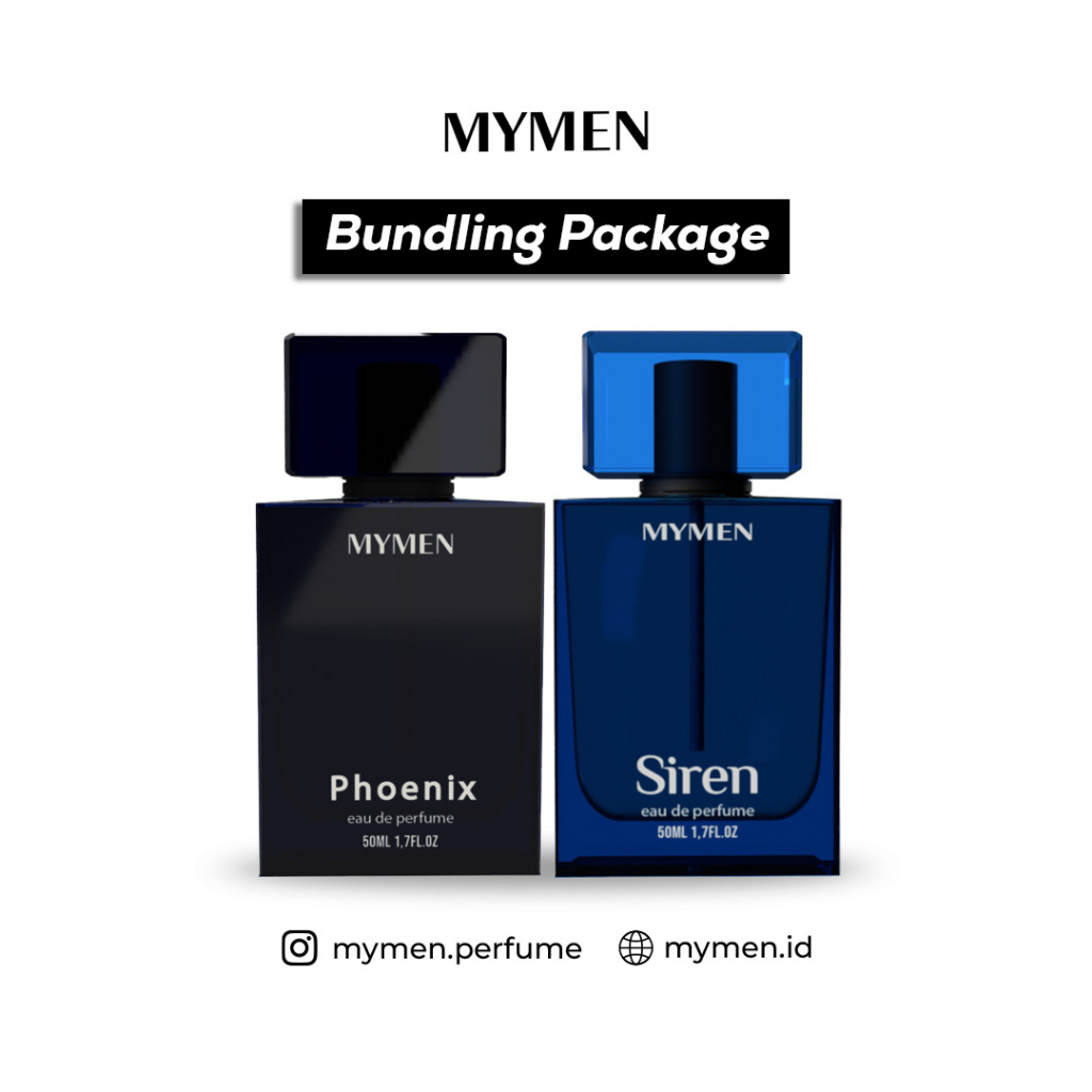 Jual MYMEN Premium Perfume Phoenix+Siren Extrait De Perfume Parfum Pria ...