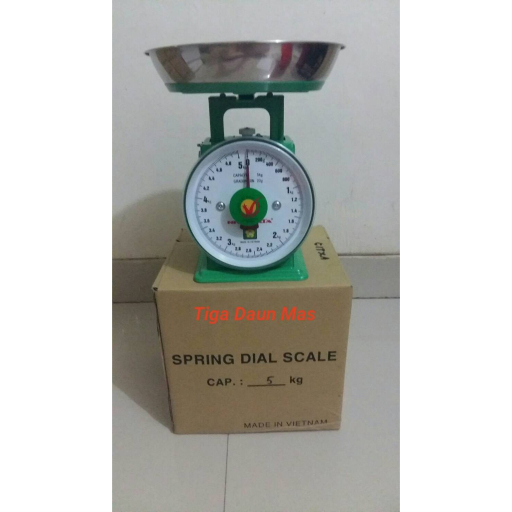 Jual Timbangan Duduk Jarum Nhon Hoa Vietnam 5 Kg | Shopee Indonesia