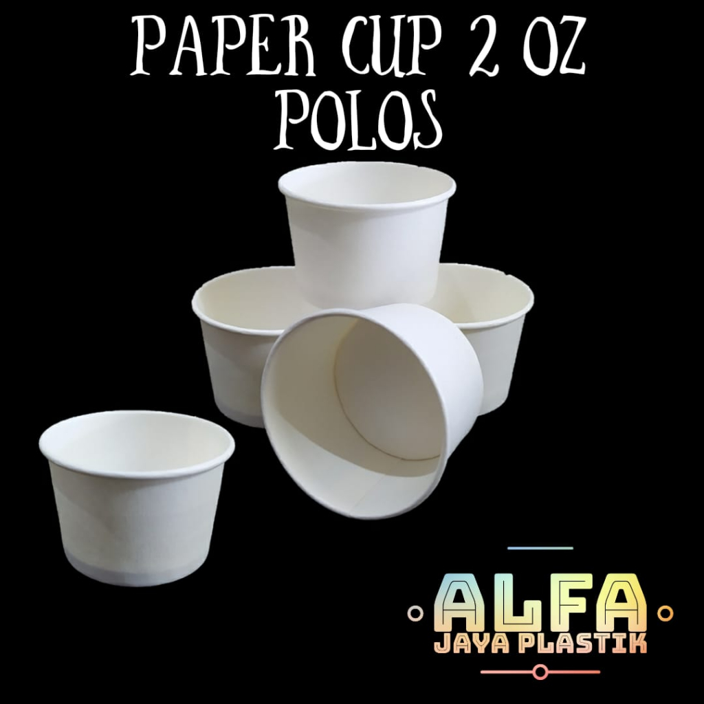 Jual Paper cup 2 oz polos / HOT / isi 50 pcs | Shopee Indonesia
