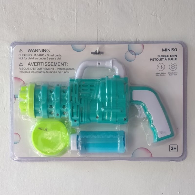 Jual Bubble Gun MINISO (6 holes) | Shopee Indonesia