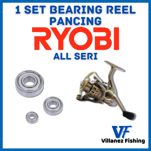 Jual BEARING REEL SET RYOBI ALL SERI MINI BEARING PANCING SPARE PART ...
