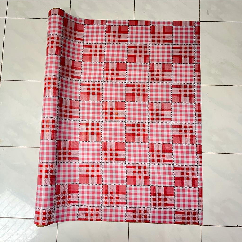 Jual KARPET LANTAI PLASTIK VINYL METERAN Multifungsi untuk PERLAK MEJA ...