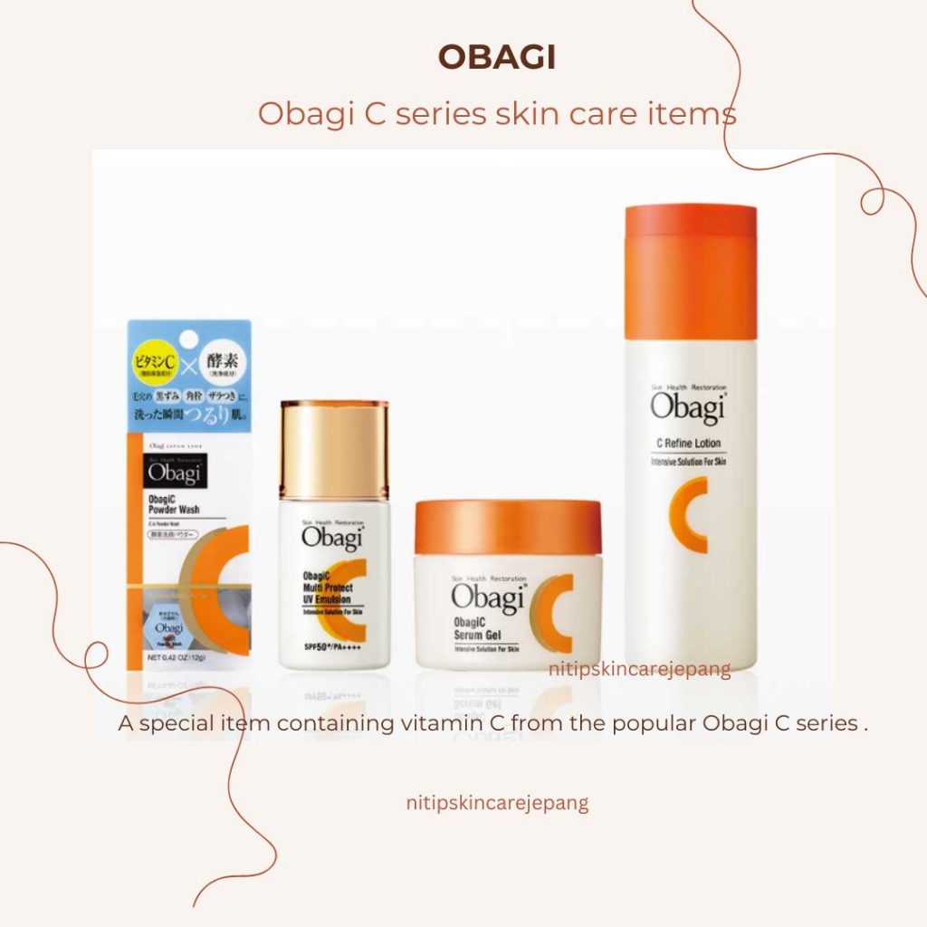 Jual obagi c refine lotion, multi protect uv emulsion, obagi serum gel ...