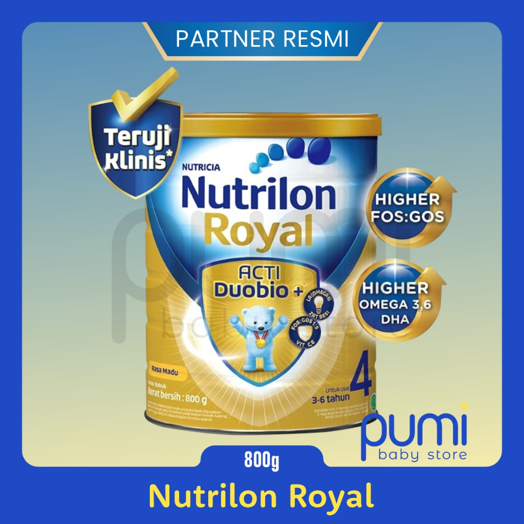 Jual Nutrilon Royal 4 800gr Susu Bubuk Formula Anak 3 - 6 Tahun 800 ...