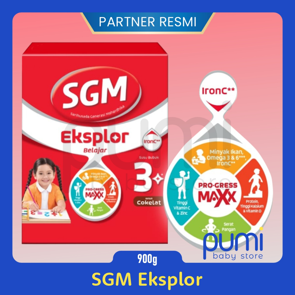 Jual SGM Eksplor 3+ 900gr Susu Bubuk Formula Anak 3 - 5 Tahun 900 Gram | Shopee Indonesia