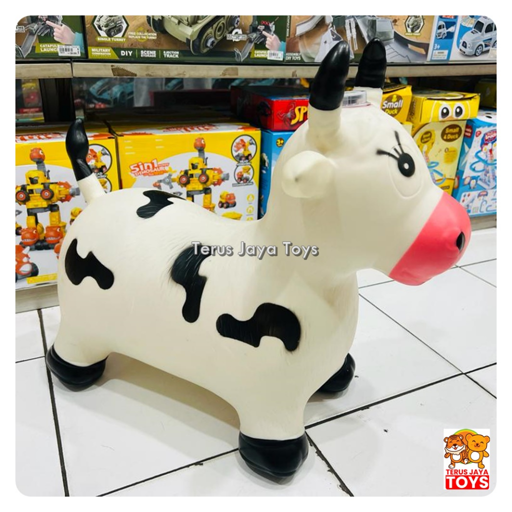 Jual MAINAN ANIMAL JUMPING KUDA DUDUK KARET / MAINAN KUDA KARET ...