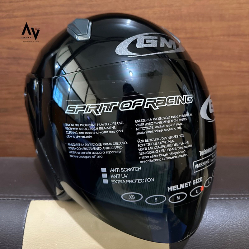 Jual HELM GM STYLO SOLID - SNI | Shopee Indonesia