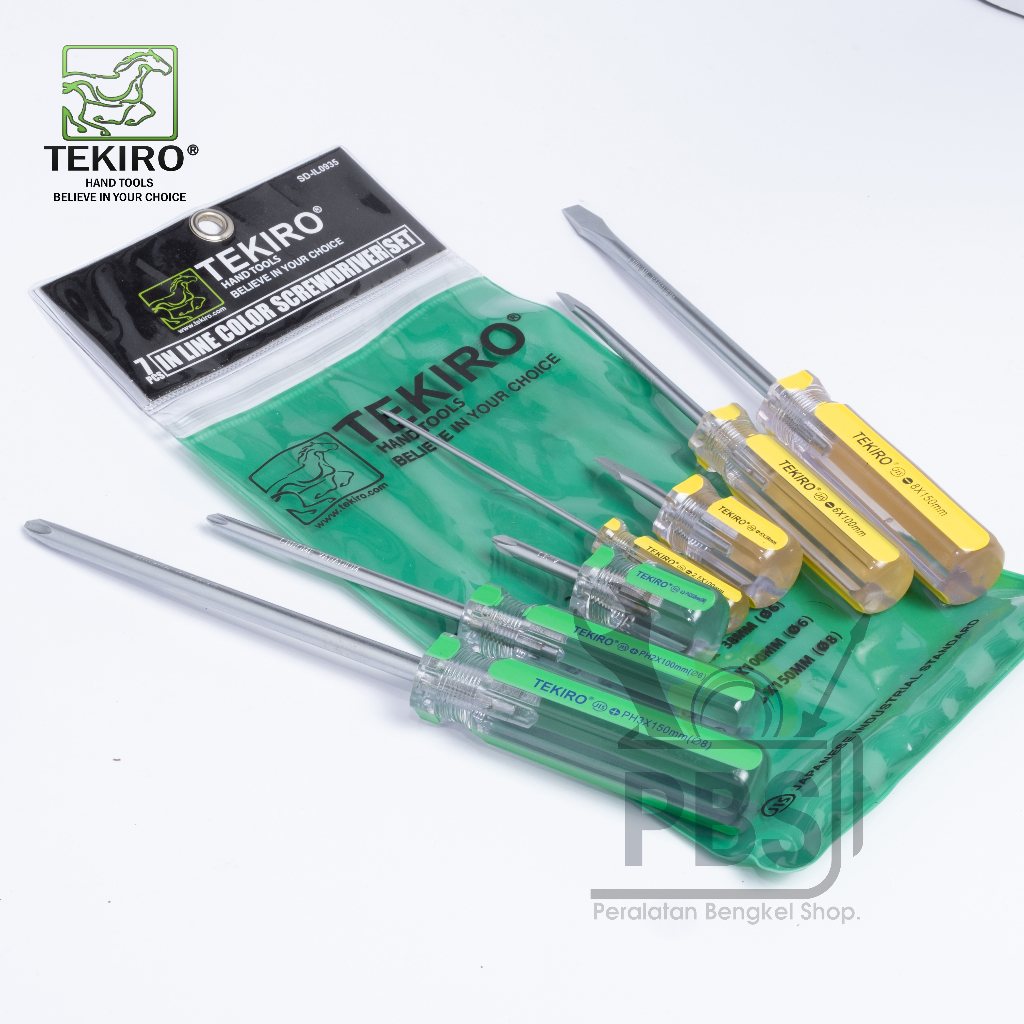 Jual Obeng set Kristal TEKIRO ORIGINAL. obeng set berkualitas ...