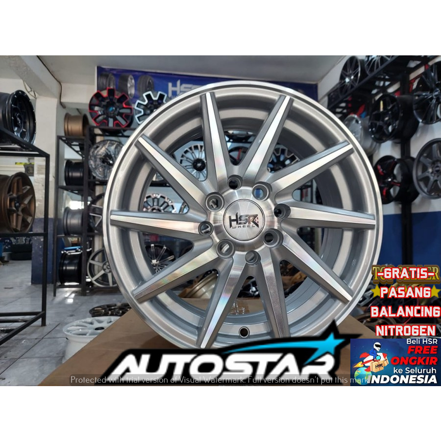 Jual velg mobil racing brio agya ayla calya sigra sirion avanza xenia kijang phanter hsr ciao ...