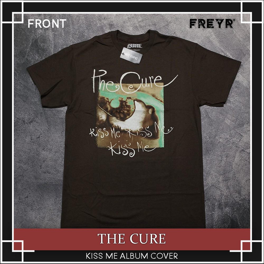 Jual Kaos Band The Cure - Kiss Me Album Cover Original | Shopee Indonesia