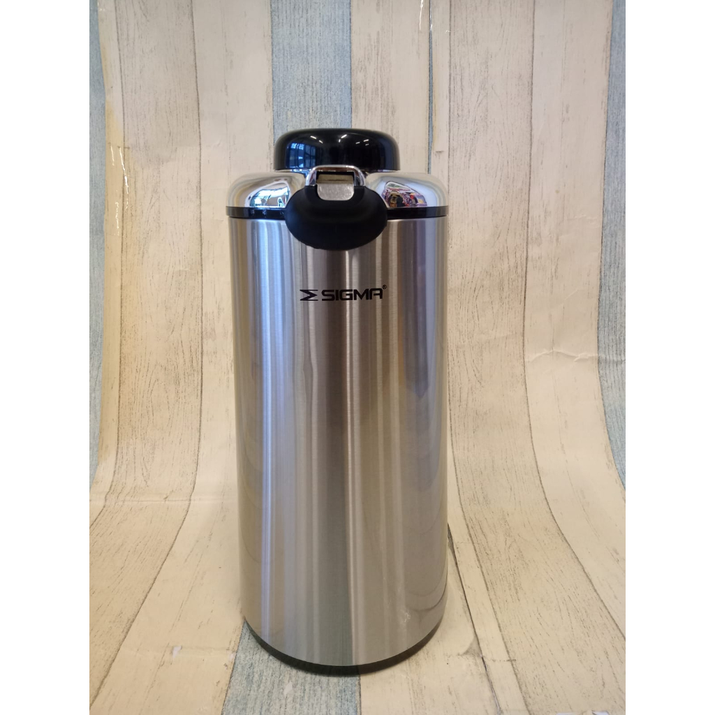 Jual Sigma Termos Kaca 1,6 Liter Silver Polos Tahan Panas 6 Jam ...
