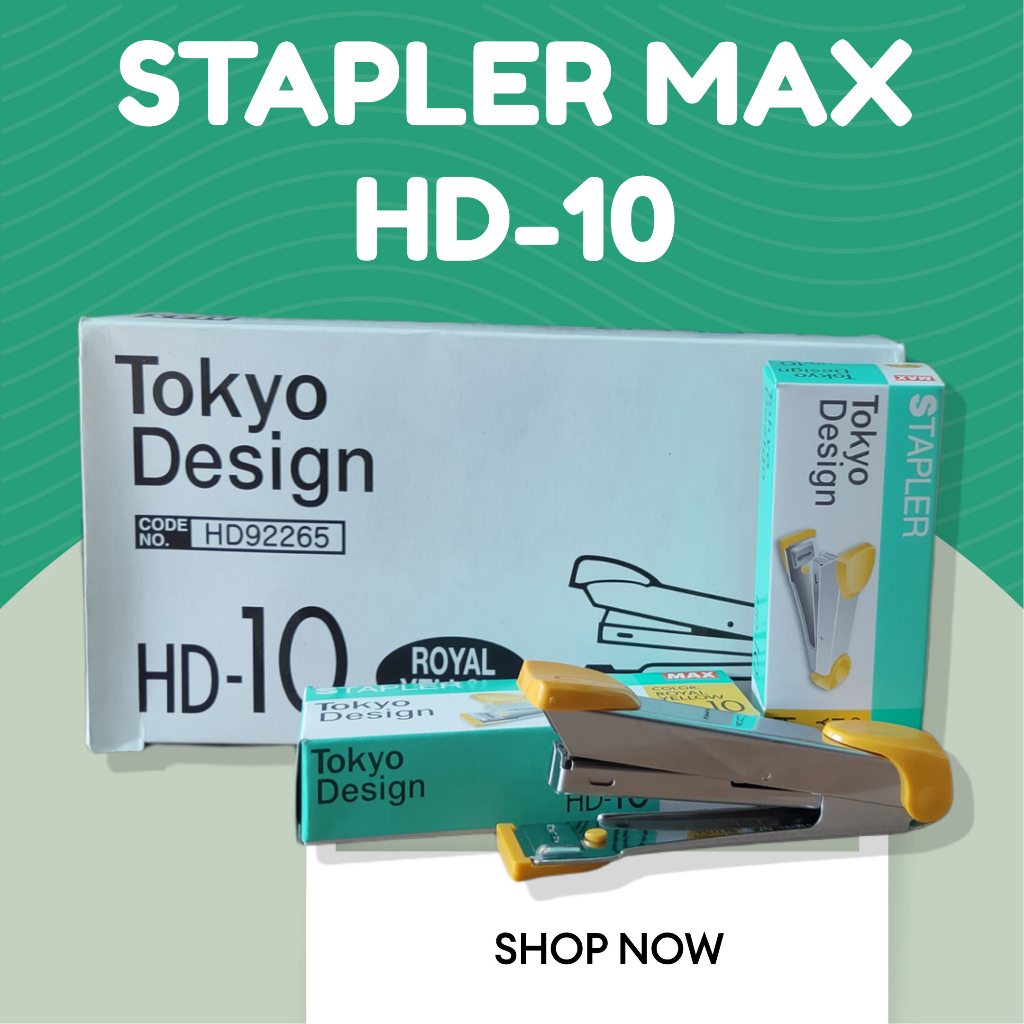 Jual STAPLER MAX HD-10/ ALAT STAPLES | Shopee Indonesia