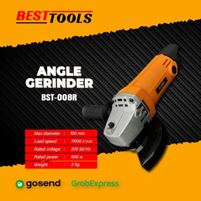 Jual Mesin Gerinda Gurinda Tangan 4 Inch / Angle Grinder 600 W Heavy ...
