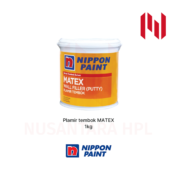 Jual NIPPON PAINT Plamir Tembok Matex Wall Filler Putty | Shopee Indonesia