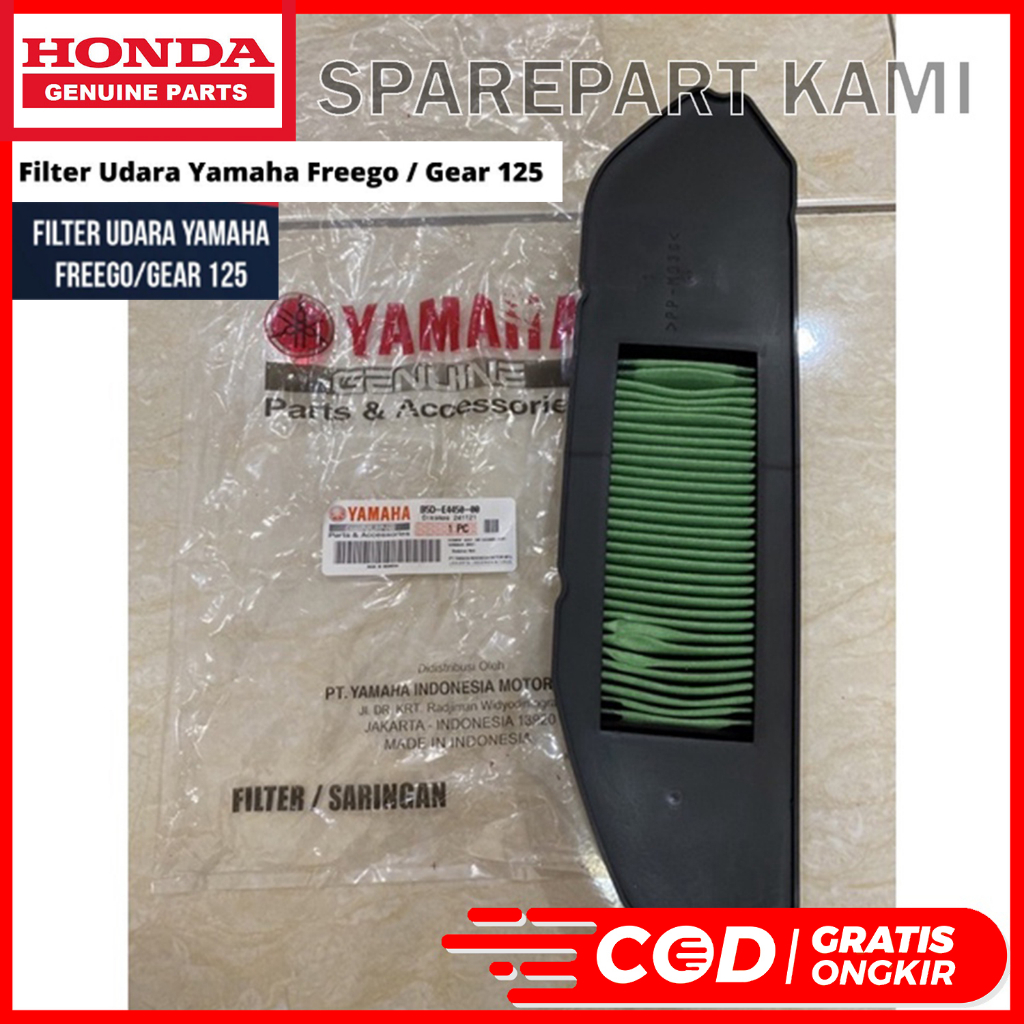 Jual FILTER UDARA SARINGAN UDARA B5D YAMAHA FREEGO GEAR 125 B5D-E4450 ...
