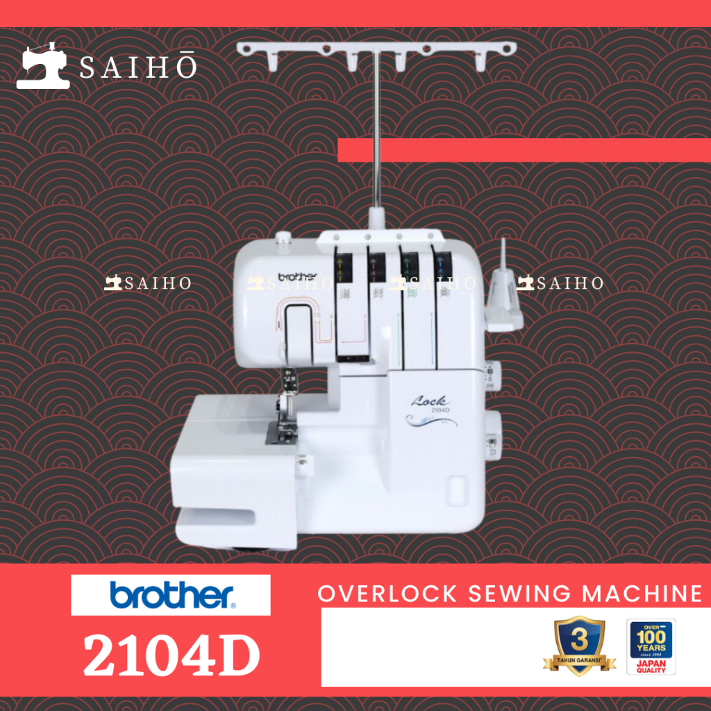 Jual Mesin Obras BROTHER 2104D Lock Portable Multifungsi | Shopee Indonesia