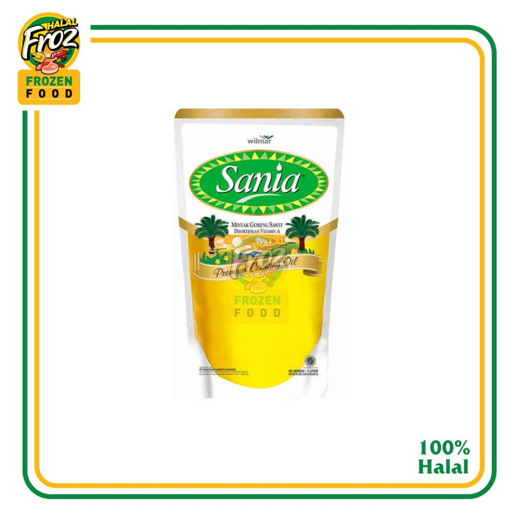 Jual Sania Minyak Goreng 1L Pouch | Shopee Indonesia