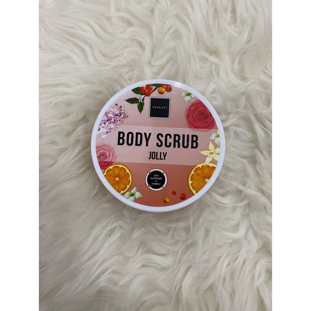 Jual Scarlett Whitening Body Scrub Jolly ( Original ) | Shopee Indonesia