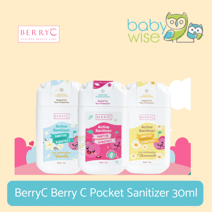 Jual BerryC Berry C Pocket Sanitizer 30ml | Shopee Indonesia