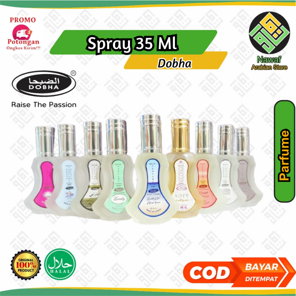 Jual Parfum DOBHA Spray 35 ML l Aroma BESTSELLER!!! DOBHA Parfum Pria ...