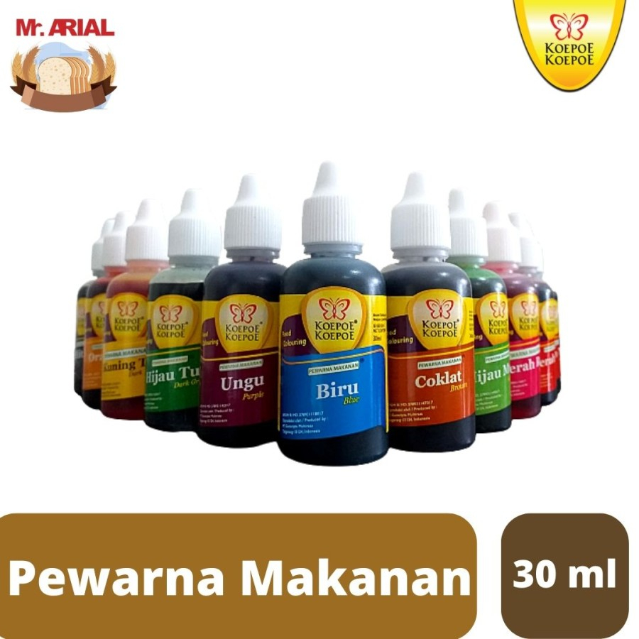 Jual Pewarna Makanan 30 ml Koepoe Koepoe | Shopee Indonesia