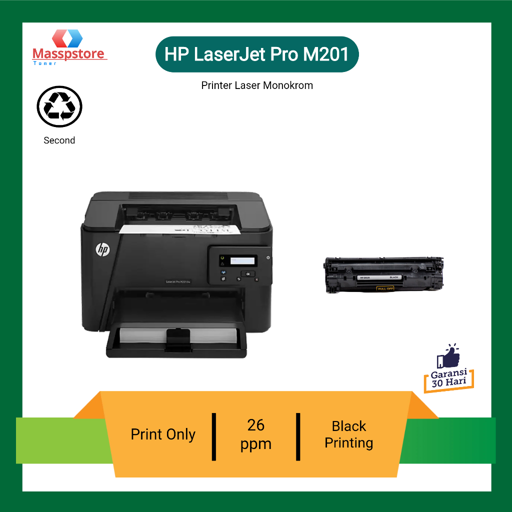 Jual HP Laserjet Pro M201 Laserjet Monocrom Catridge 83a | Shopee Indonesia