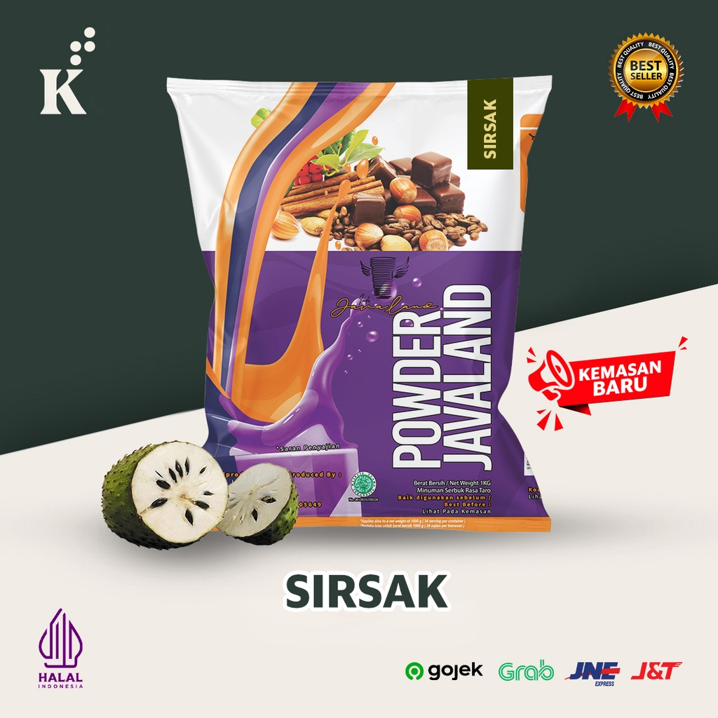 Jual Bubuk Minuman Rasa Sirsak Bubble Drink Powder 1kg Javaland ...