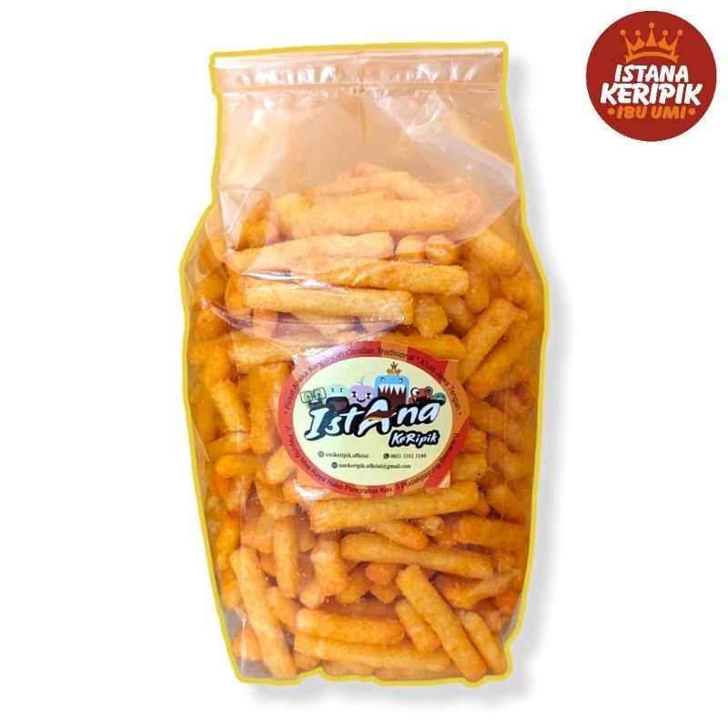 Jual Stik - Stik Pedas Tes 170 Gr | Istana Keripik Ibu Umi | Shopee ...