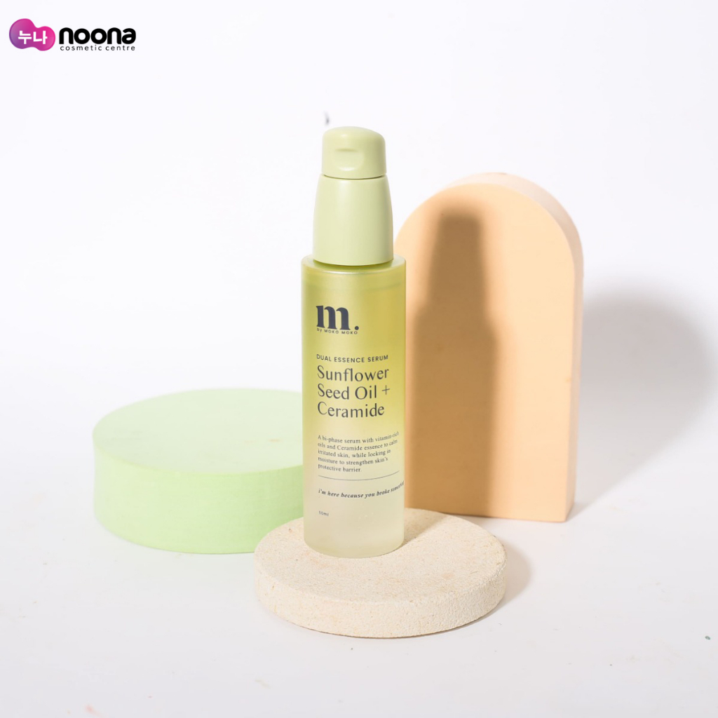 Jual MOKO MOKO Sunflower Seed Oil + Ceramide Dual Essence Serum 50ml ...